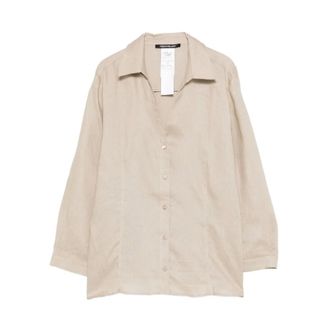Pennyblack Femme, Blouses et Chemises, Beige, Taille: 44 FR 38212 Pbbalcali Shirt