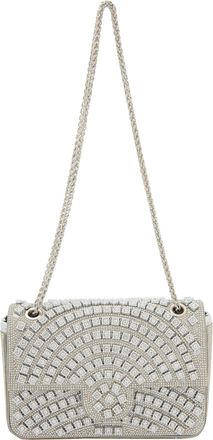 Faina Klappentasche Klappentasche Frauen Silber