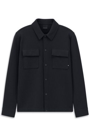 Bugatti Herren Overshirt 8750-15125E Modern Fit Hemdjacke Kentkragen Druckkn&ouml;pfe Brusttaschen