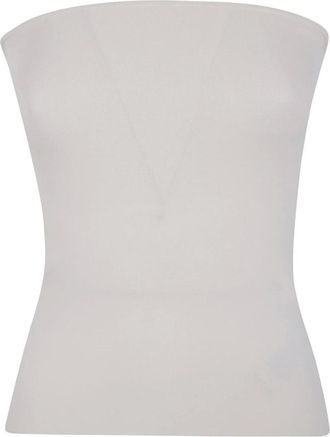 Entire studios Entire Studios, Femme, Tops, Blanc, Taille: 40/42 FR Haut Tube Sans Bretelles Seamless