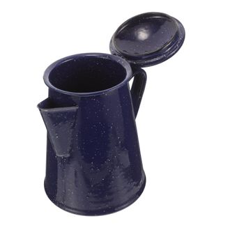 Garneck Emaille Kaffeekanne Für Küche Haushalt Und Büro Tragbare Teekanne Mit Schlankem Ausguss Für Einfache Kaffeeverteilung