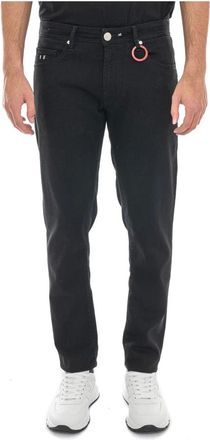 Sartoria Tramarossa Homme, Jeans, Noir, Taille: W40 Leonardo-Dnns Jean en denim 5 poches