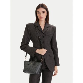 Tommy Hilfiger Handtasche Tommy Hilfiger Monoplay Le Nano Tote AW0AW17717 Schwarz