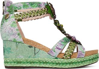 Laura Vita Sandalen Laura Vita Facyo 72 Gr&uuml;n