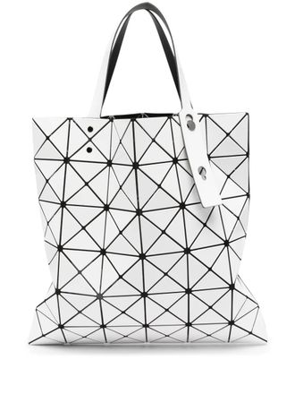 Bao Bao Issey Miyake sac cabas Lucent à motif géométrique - Blanc