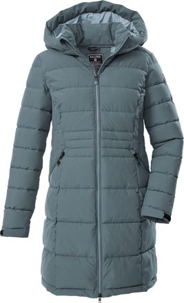 Killtec Steppmantel KILLTEC KOW 11 WMN QLTD PRK, Damen, Gr. 38, graublau, Obermaterial: 100% Polyester;Futter: 100% Polyester;Füllung: 100% Polyester, Mäntel 