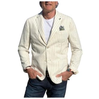 Bob David 476 Blazer - Homme - Vestes - Blanc - Taille: 2XL