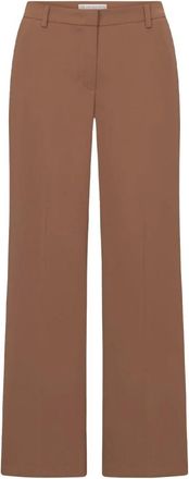 Raffaello Rossi Femme, Pantalons, Brun, Taille: 46 FR Wide Pantalons