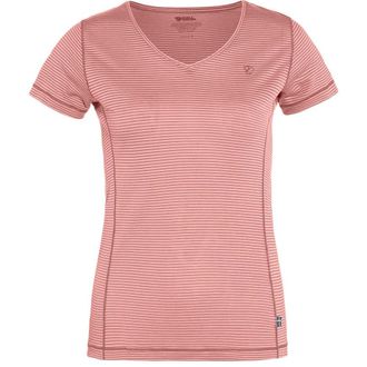 Fj&auml;llr&auml;ven Damen Abisko Cool T-Shirt, Dusty Rose, XL