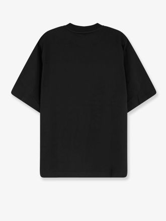 Hev&ograve; Mens T-Shirt Mulino Cotton Black T-Shirts And Polos