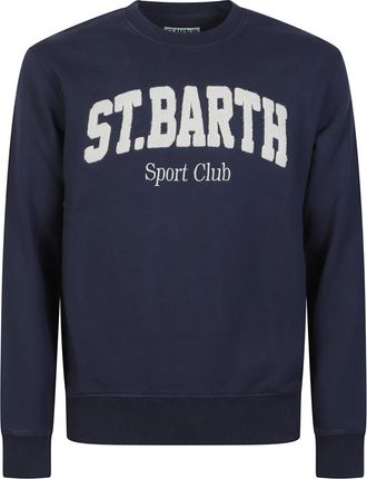 MC2 Saint Barth Homme, Sweatshirts et sweats &agrave; capuche, Bleu, Taille: L SweaT-shirts
