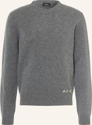 A.P.C. Pullover Edmond grau