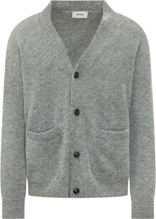 A Paper Kid Cardigan en maille - Homme - Pulls - Gris - Taille: XL