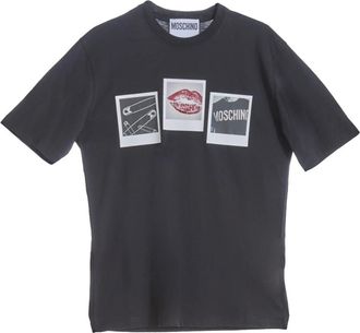 Moschino Homme, Tops, Noir, Taille: XL Photos T-shirt
