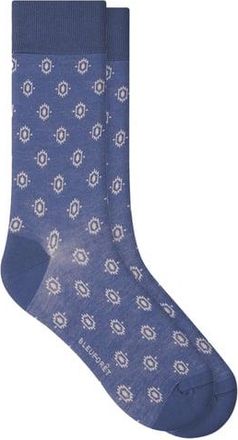Bleufor&ecirc;t Chaussettes hautes &agrave; motif