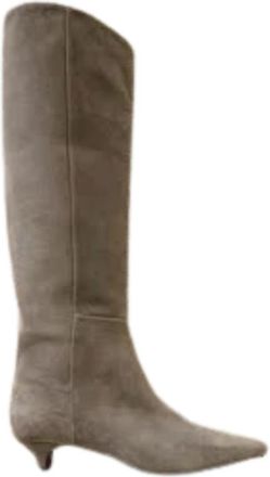 Tiffi Tiffi, Femme, Chaussures, Gris, Taille: 40 EU stivali e stivaletti Camoscio