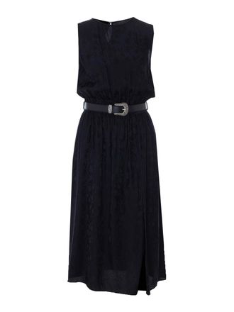 Pinko Robe Au Genou - Noir