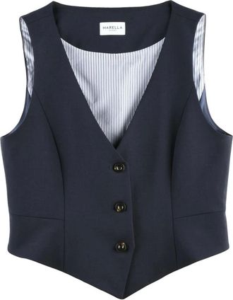 Marella Femme, Vestes, Bleu, Taille: 36 FR Vest