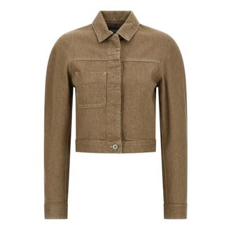 Jacquemus Femme, Vestes, Beige, Taille: 38 FR La Veste Ovalo Cargo Jacket