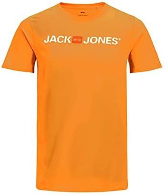 Jack & Jones T-Shirt pour Homme, Jaune (Dark Cheddar), XXL, (12137126)