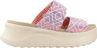 Hey Dude Femme, Chaussures, Multicolore, Taille: 37 EU Delray Slide Surf Baja Tongs