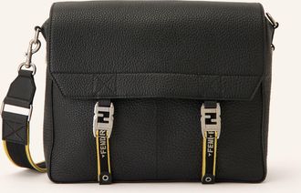 Fendi Umh&auml;ngetasche Flow Medium schwarz