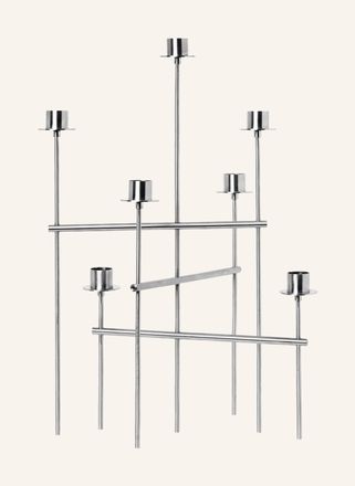 Ferm Living Ferm Living Kerzenhalter Elysia silber