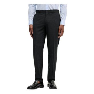 Michael Kors Pantalon de costume ajust&eacute; &agrave; carreaux - Homme - Pantalons - Noir - Taille: XL