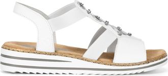 Rieker Sandalen Rieker V0687-80 Wei&szlig;