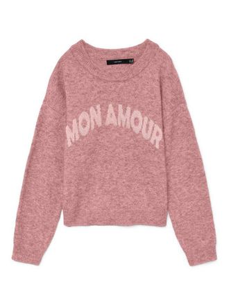 Vero Moda Strickpullover VMAMOREMIO LS O-NECK PULLOVER BOO