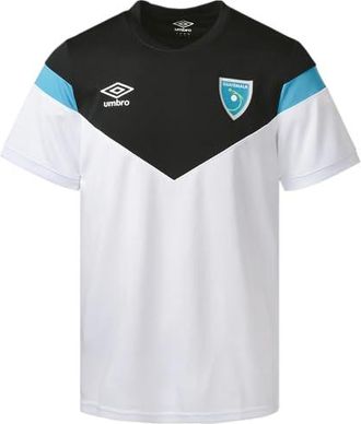 Umbro Mens Soccer Guatemala Training Jersey - 2023 Guatemala Mens Short Sleeve Training Top, 100% Polyester (as1, Alpha, m, Regular, Regular)