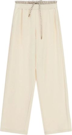 Imperial Femme, Pantalons, Beige, Taille: 38 FR Pantalone