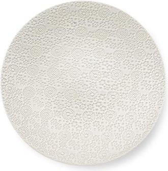 Medard De Noblat M&eacute;dard de Noblat - White Japan - Assiette dessert 20.5 cm (lot de 6)