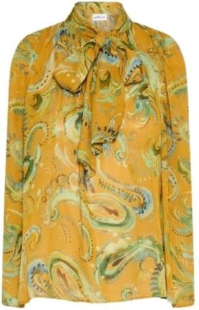 Marella Femme, Blouses et Chemises, Multicolore, Taille: 34 FR Mllfatuo-Top