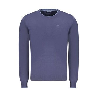 North Sails Rundhals-Strickpullover - - Knitwear - Herren - Blau - 2XL