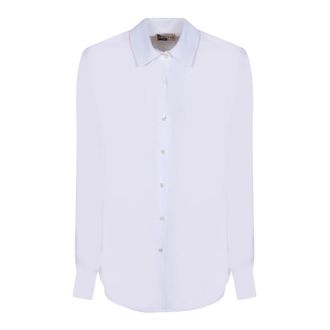 Blanca Vita Lang&auml;rmeliges Krepphemd - - Blouses & Shirts - Damen - Wei&szlig; - S