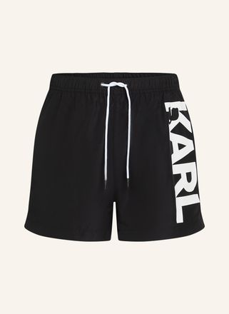 Karl Lagerfeld Badeshorts schwarz