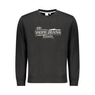 Pepe Jeans London Homme, Sweatshirts et sweats &agrave; capuche, Noir, Taille: M Nero Cotton SweaT-shirt