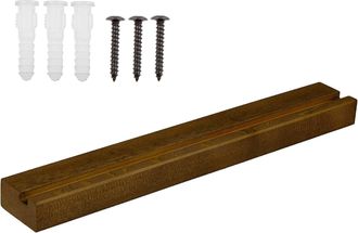 Generic Schallplattenhalter aus Vinyl - Wand-Displayregal, Albumaufbewahrungsregal | Einzigartiger St&auml;nder aus Massivholz, schwebender Kleiderb&uuml;gel f&uuml;r Musik,