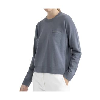PESERICO Rundhals-Strickware - - Knitwear - Damen - Grau - L