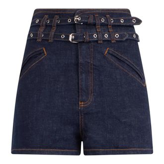 Philosophy di Lorenzo Serafini Denim Shorts Classic Comfort - - Shorts - Damen - Blau - 2XS