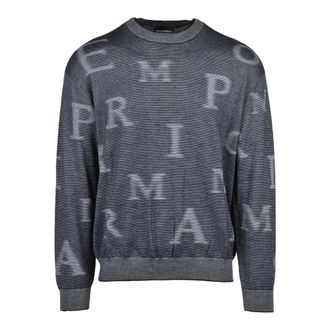 Emporio Armani Herren, Strickwaren, Grau, 3XLGr&ouml;&szlig;e