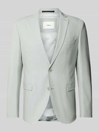 s.Oliver Black Label 2-Knopf-Sakko mit Reverskragen Modell pure