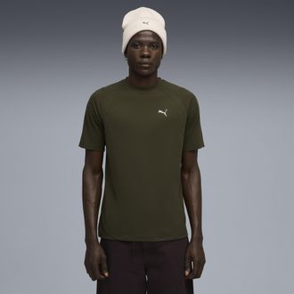 Puma Evostripe T-Shirt f&uuml;r Herren, Kleidung, Gr&uuml;n, L