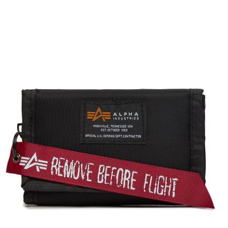 Alpha Industries Geldb&ouml;rse Alpha Industries Crew Wallet II 146940 03 Schwarz