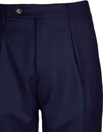 Berwich Chiaia Trousers - Navy