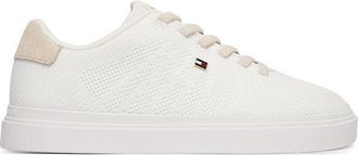 Tommy Hilfiger Sneakers Knit Cupsole FW0FW09289 Wei&szlig;