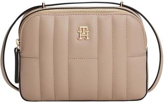 Tommy Hilfiger Sac &agrave; Bandouli&egrave;re Sac Femme Feminine Camera Bag Petit, Beige (Coastal Taupe), Taille Unique