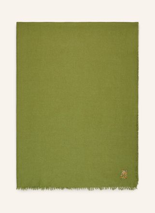 Zoeppritz Alpaka-Plaid Mad Attitude gruen