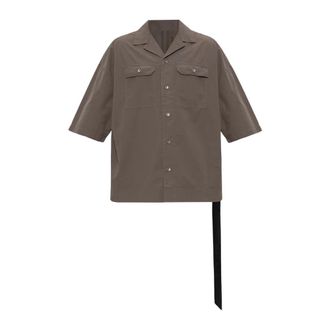Rick Owens Magnum Tommy Oversize Shirt - - Shirts - Herren - Braun - M